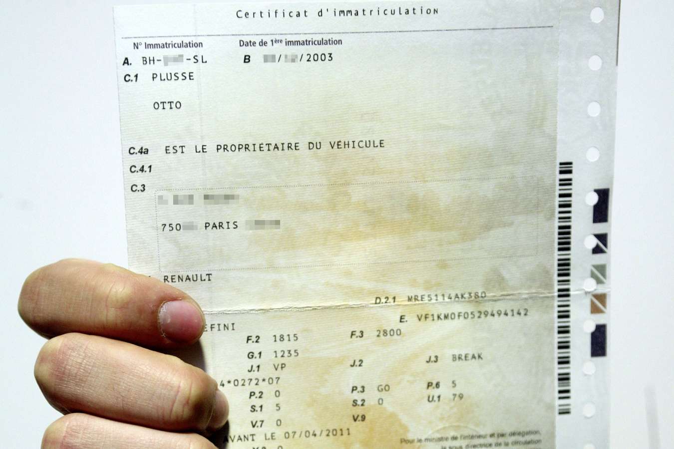 Comment lire sa carte grise Comment lire sa carte grise